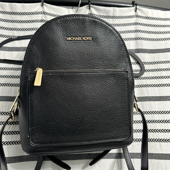 Michael Kors | Bags | Michael Kors Black Bookbag | Poshmark
